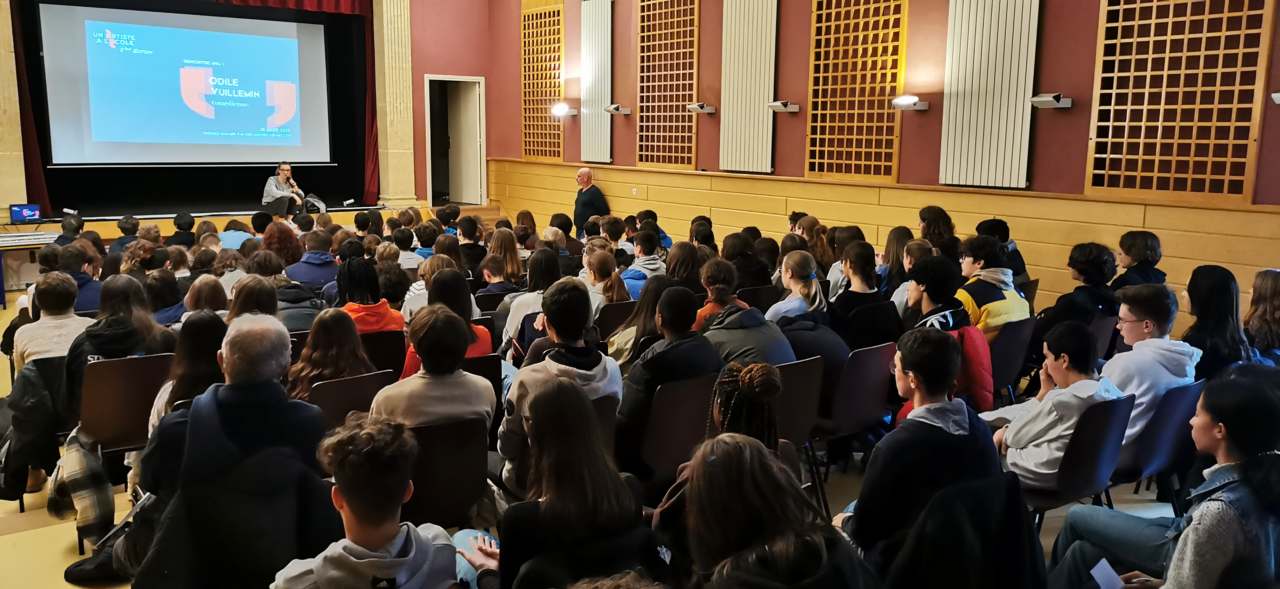 Odile Vuillemin - Un Artiste à l'Ecole