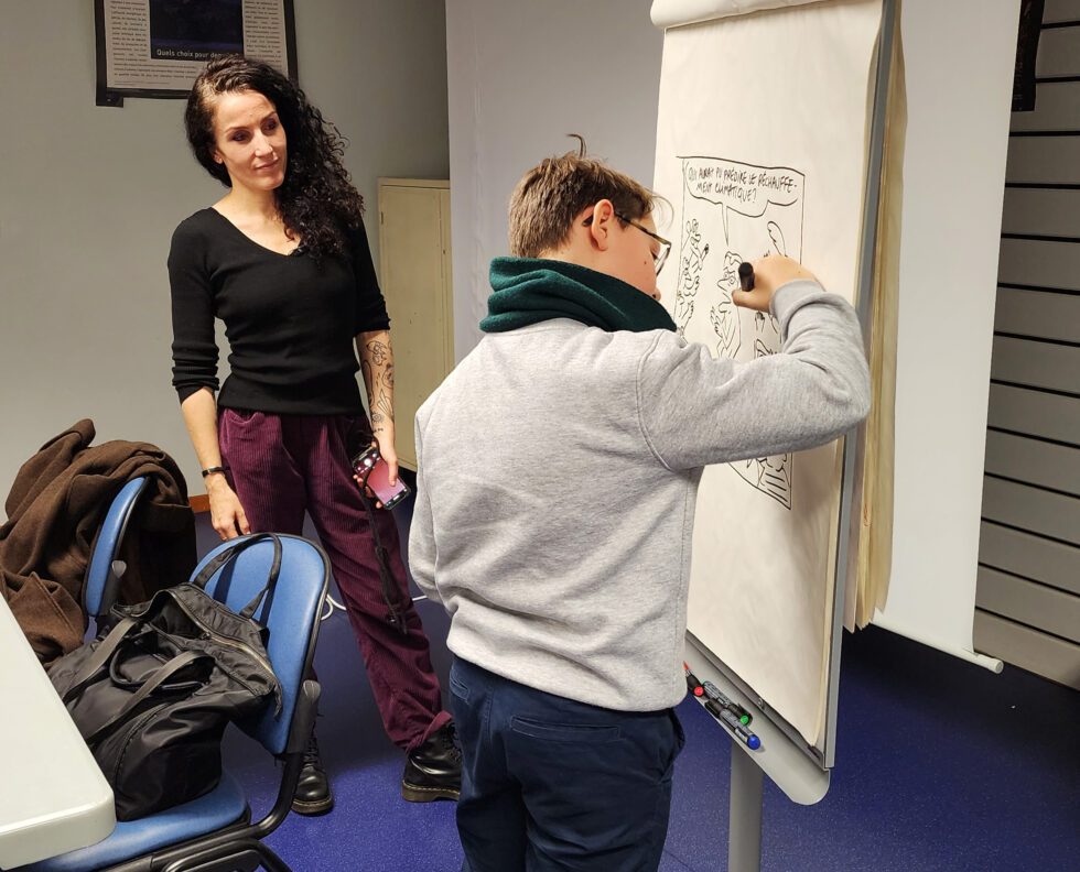 Corinne Rey (Coco) - Un Artiste à l'Ecole